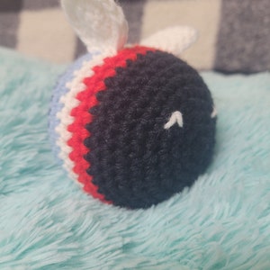 DSMP Flag Crochet Bees - Etsy Australia