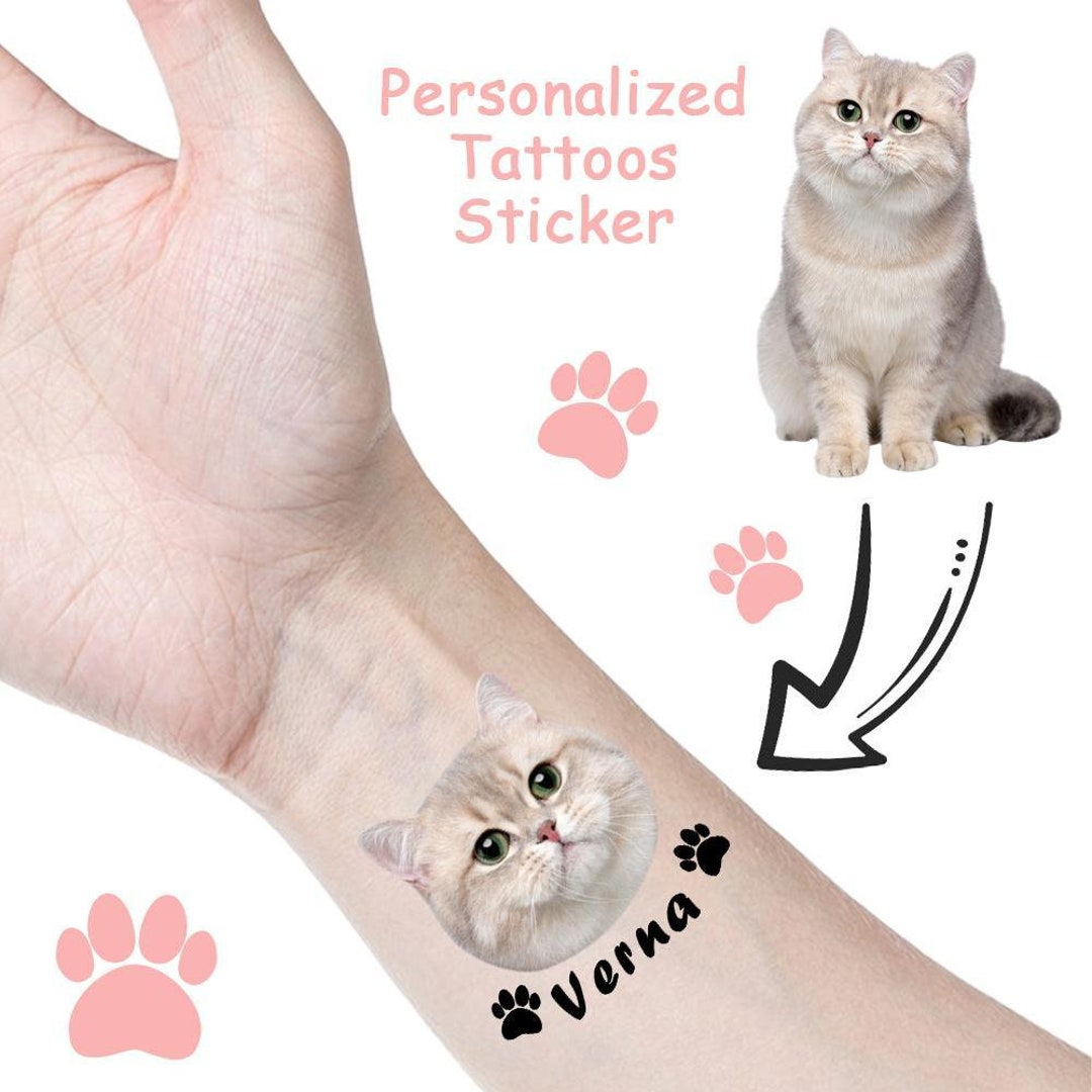 Custom Temporary Face Tattoos: Personalized Expression for - Etsy