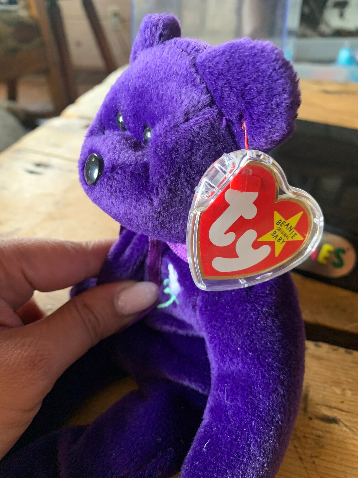 Rare Beanie Baby - Princess Diana Bear - Etsy