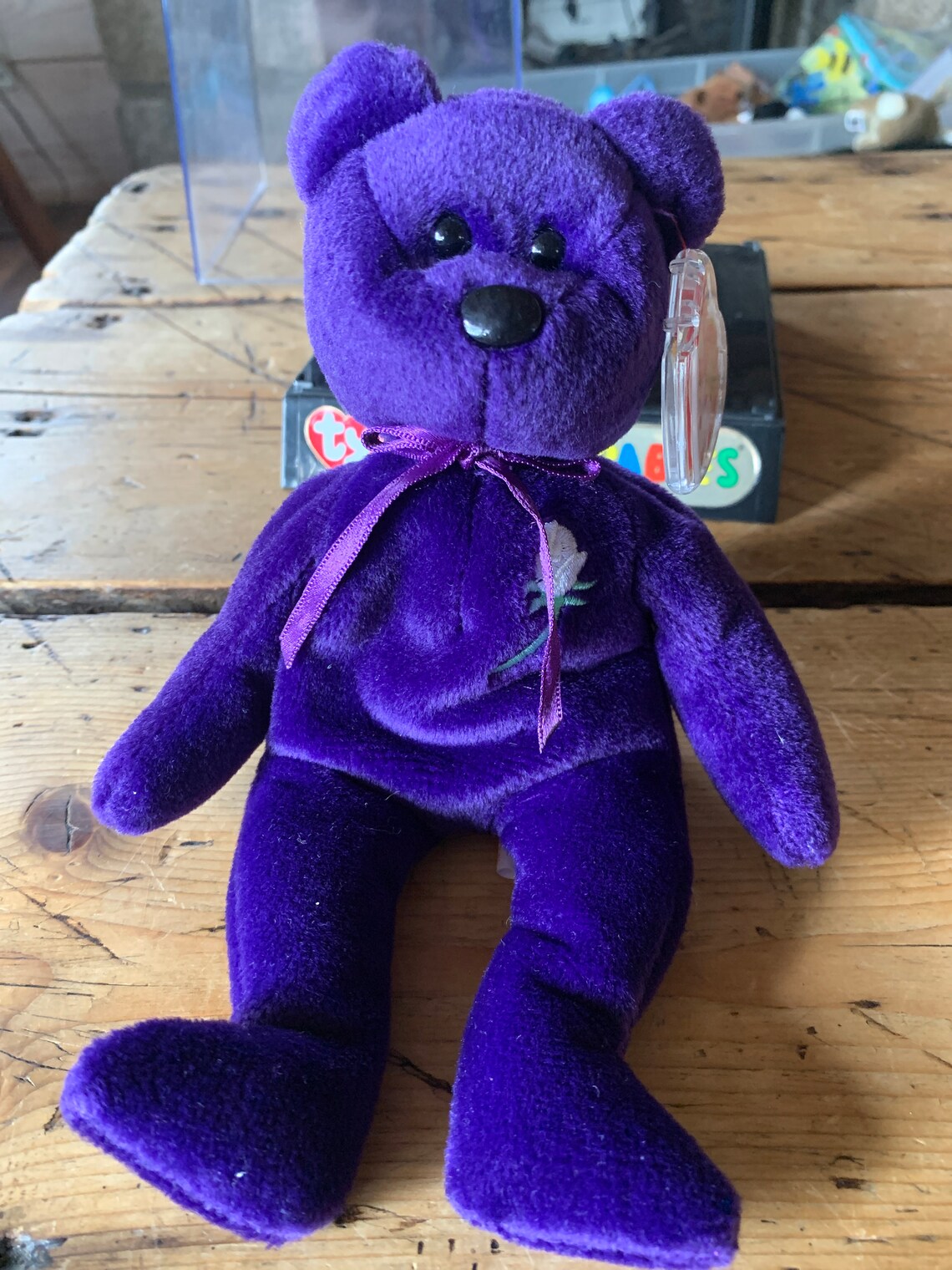 Rare Beanie Baby - Princess Diana Bear - Etsy