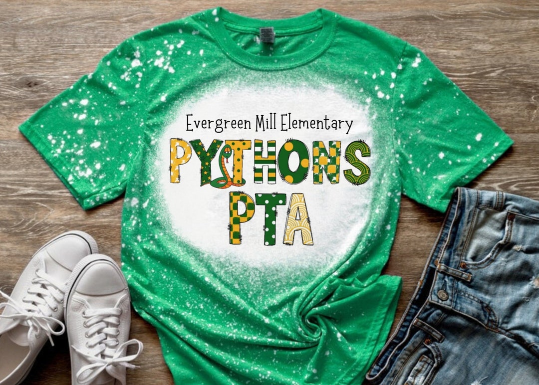 Custom PTO Shirt, Pythons School Spirit, Custom Mascot Shirt, - Etsy