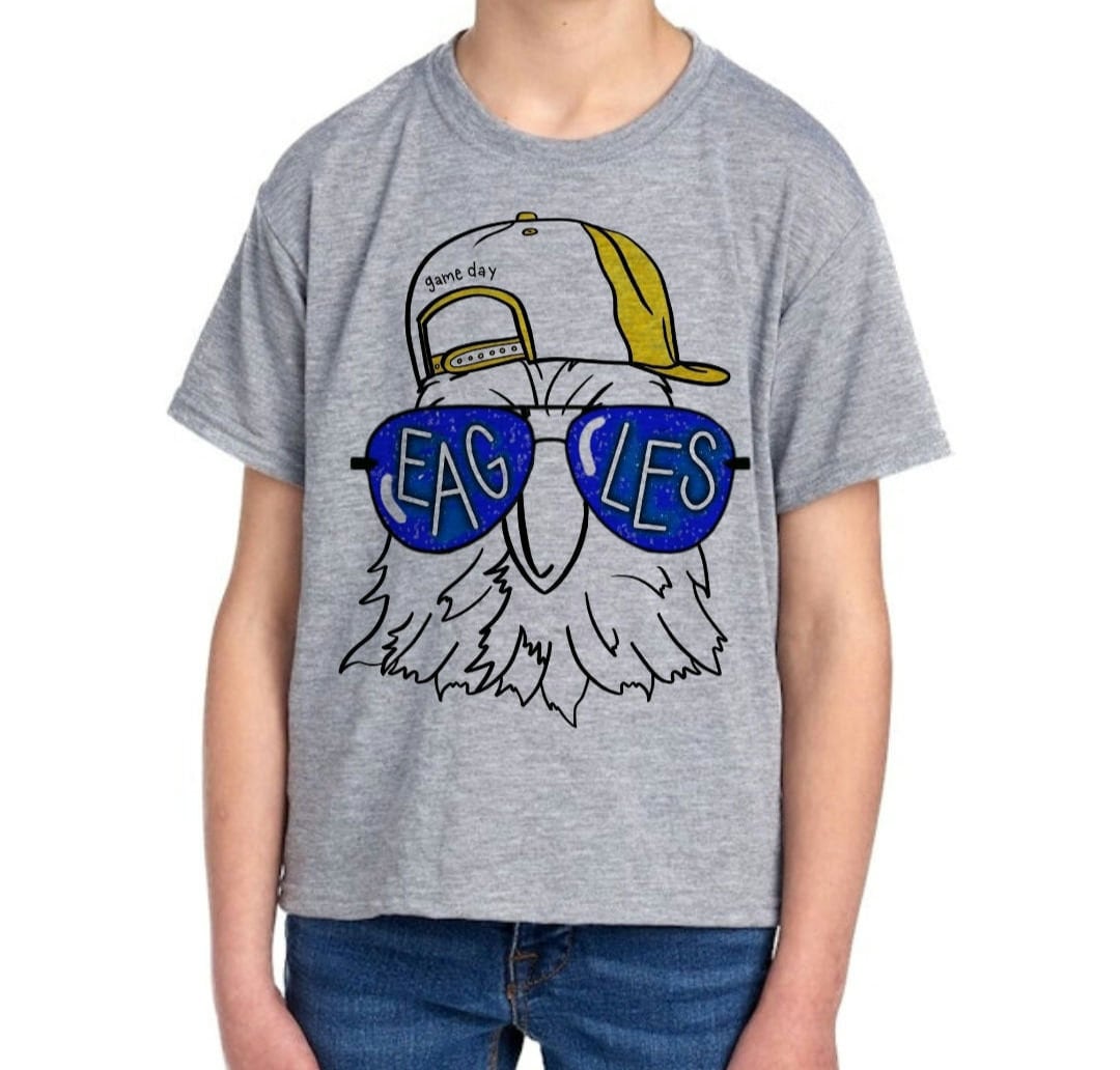 Gameday Shirt for Kids, Eagles Kids Shirt, Team Spirit Shirts for Kids ...