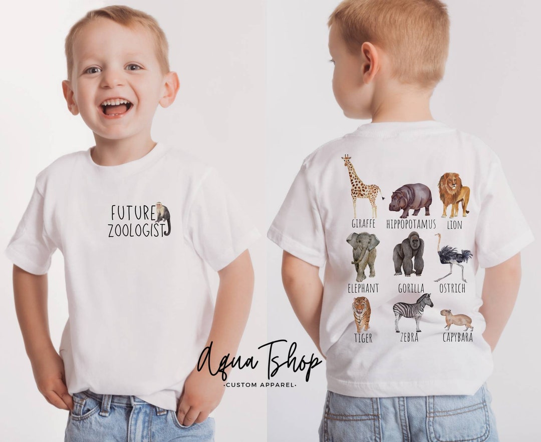 Future Zoologist Kids Shirt, Zoo Crew Shirts for Kids, Animal Lover ...