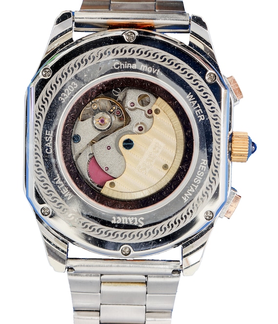 Stauer Versailles Automatic Watch for Men – Black-Dia… - Gem