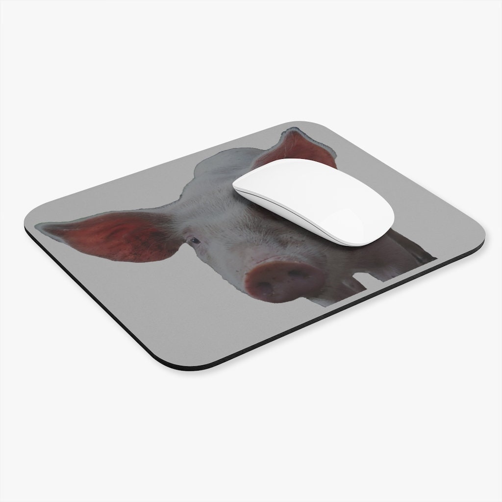 Pig Mouse Pad rectangle - Etsy