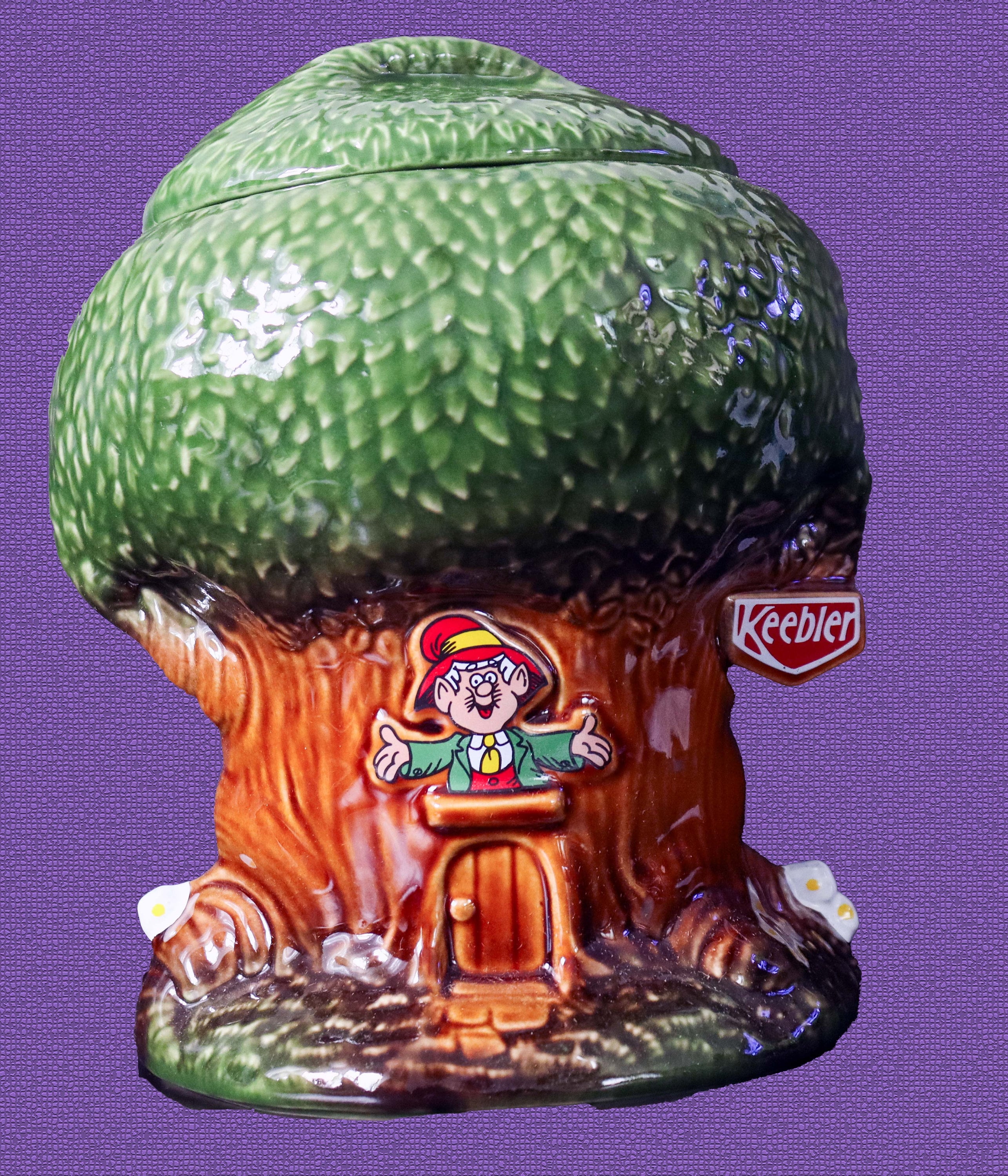 Vintage 1981 Keebler Elf Ceramic Tree House Cookie Jar - Etsy