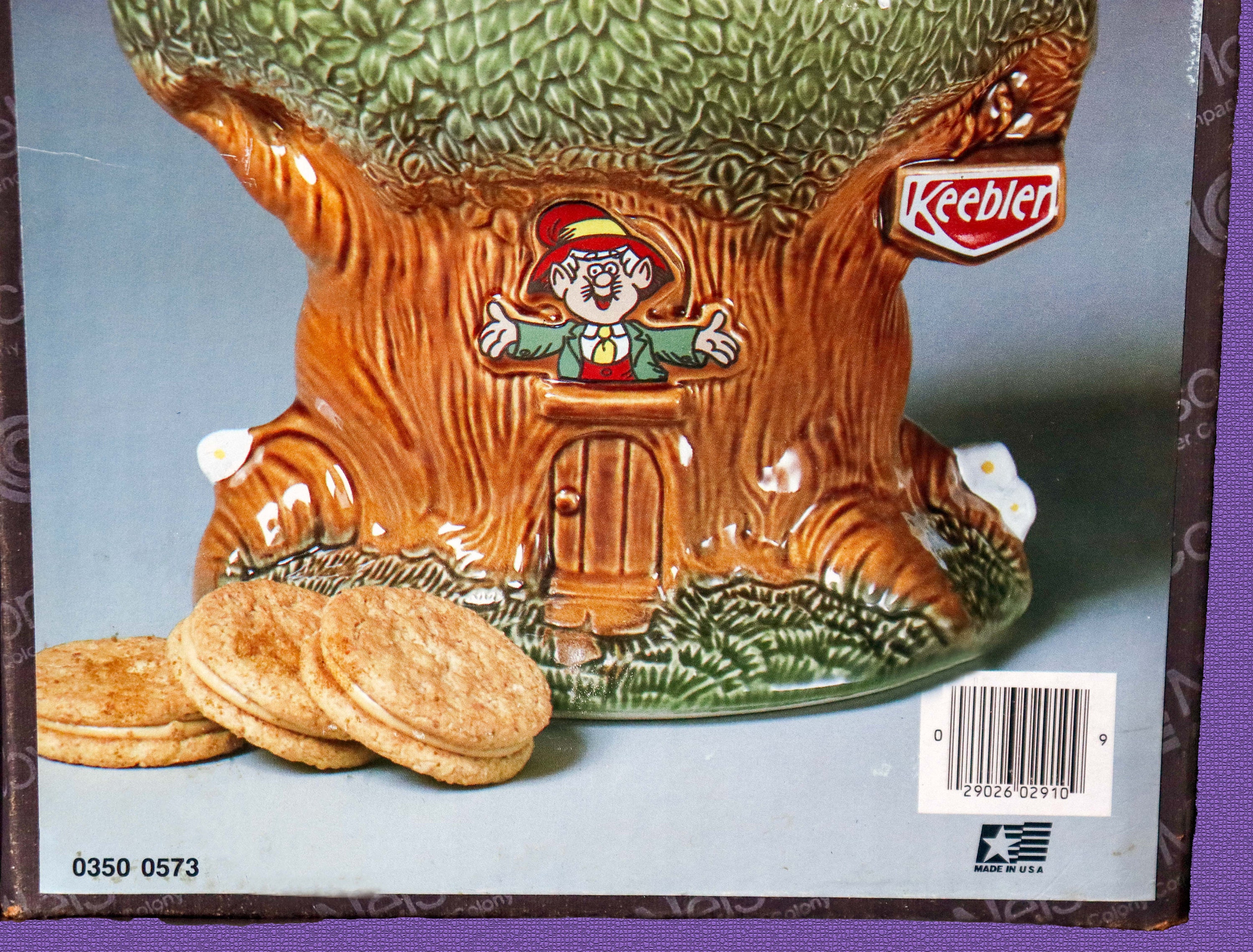 Vintage 1981 Keebler Elf Ceramic Tree House Cookie Jar - Etsy