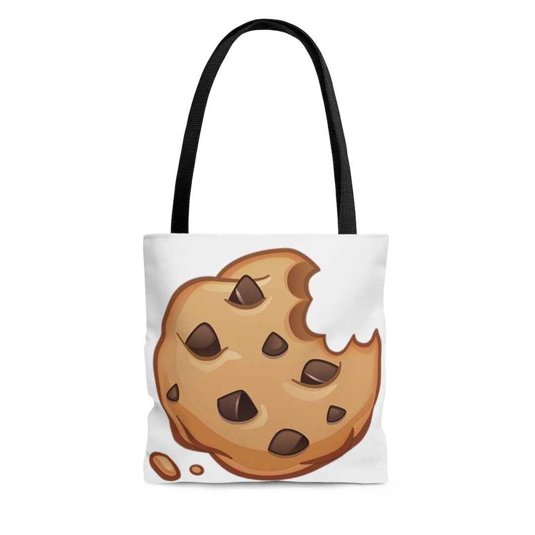 Introducing Our Delightful Tote Bag Featuring a Charming Chocolate Chip ...