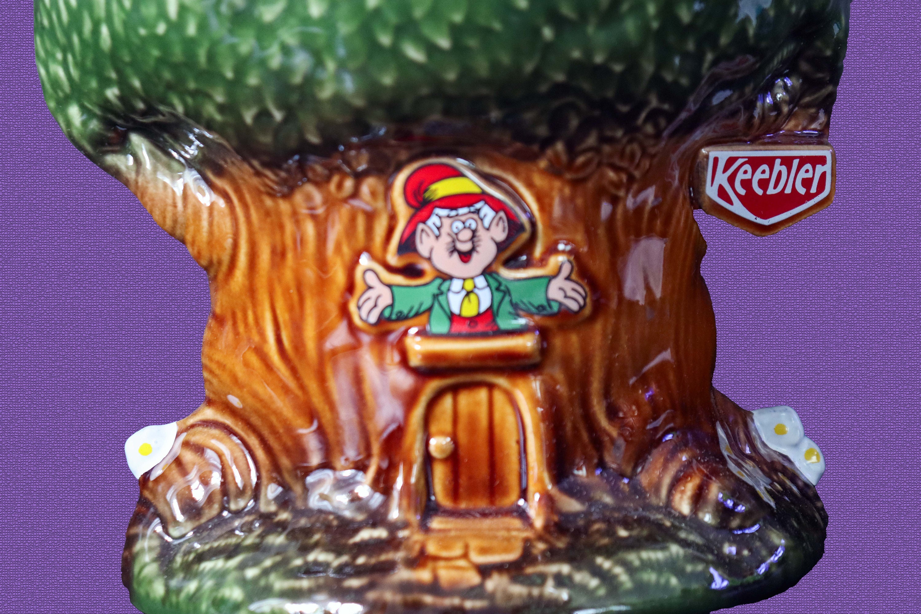 Vintage 1981 Keebler Elf Ceramic Tree House Cookie Jar - Etsy