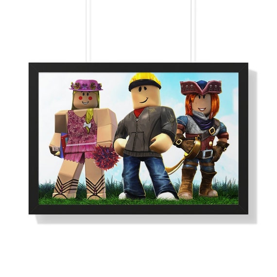 Roblox Framed Horizontal Poster - Etsy