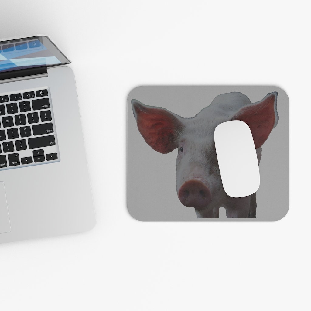Pig Mouse Pad rectangle - Etsy