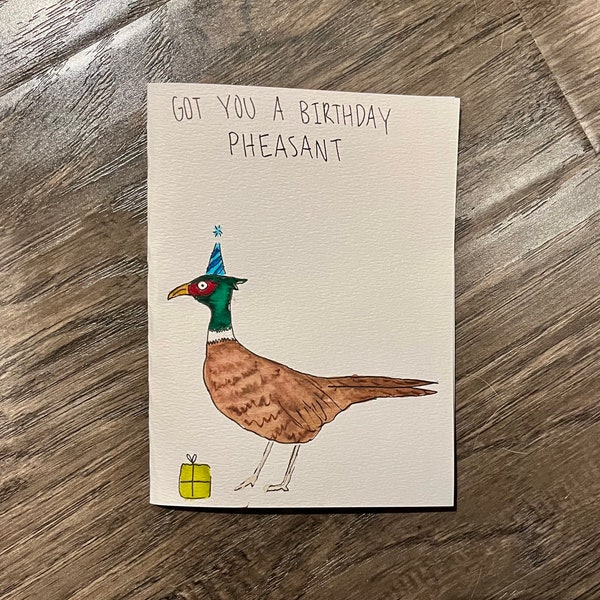 Pheasant - Etsy