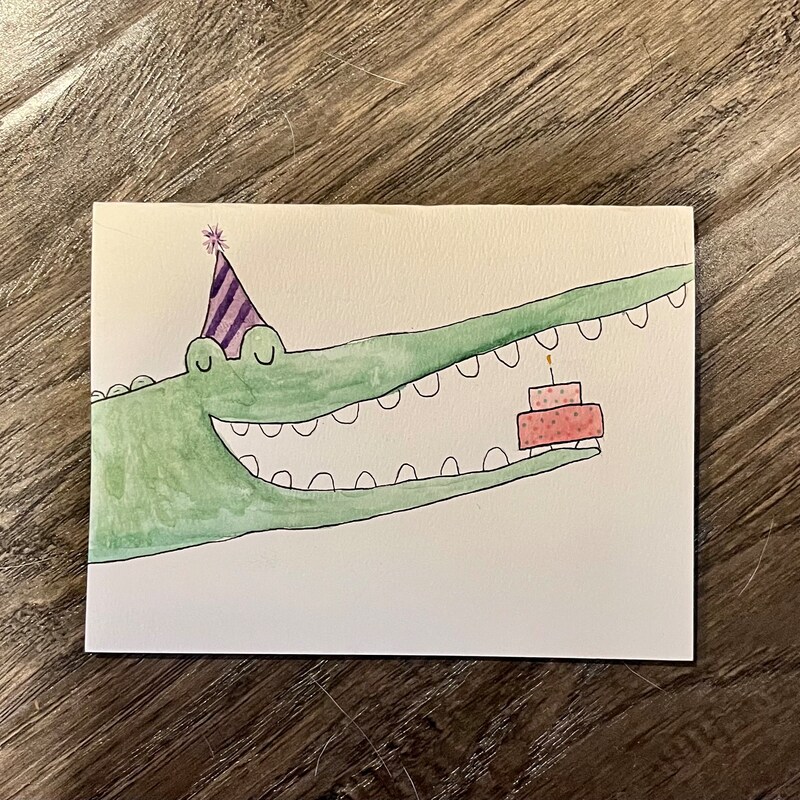 Alligator Birthday - Etsy