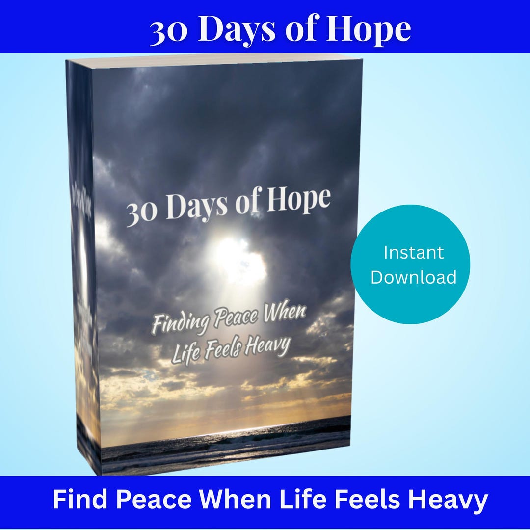 30 Days of Hope Devotional | Finding Peace in the Middle of Chaos ...