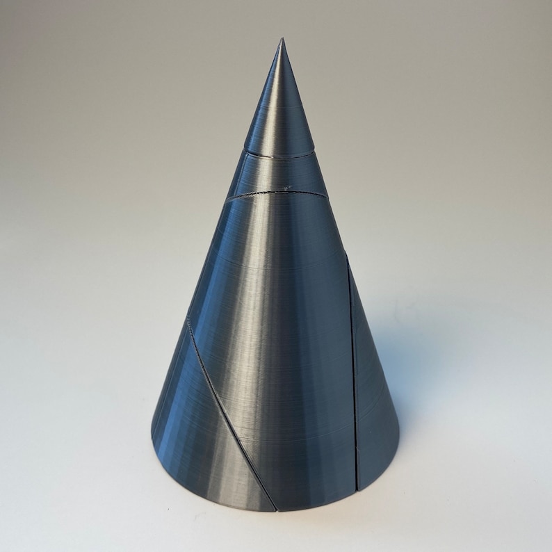 Conic Sections Learning Model, 3D Printed Math Teaching Tool - Etsy