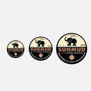 SUNMUD Brand Mineral Sunscreen SPF 50, Broad Spectrum, Non-nano Zinc ...