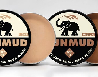 Organic Tinted Face Sunscreen Surf Sunscreen Zinc Oxide - Etsy