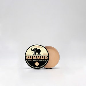 SUNMUD Brand Mineral Sunscreen SPF 50, Broad Spectrum, Non-nano Zinc ...