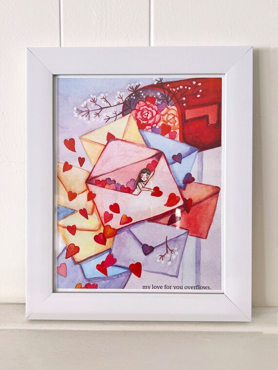 Overflow Print - Etsy