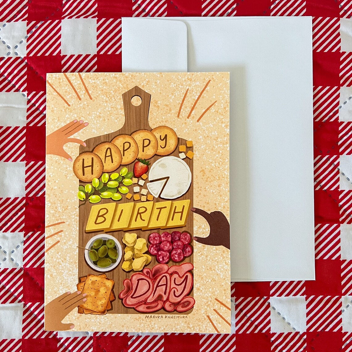 Charcuterie Birthday Card - Etsy