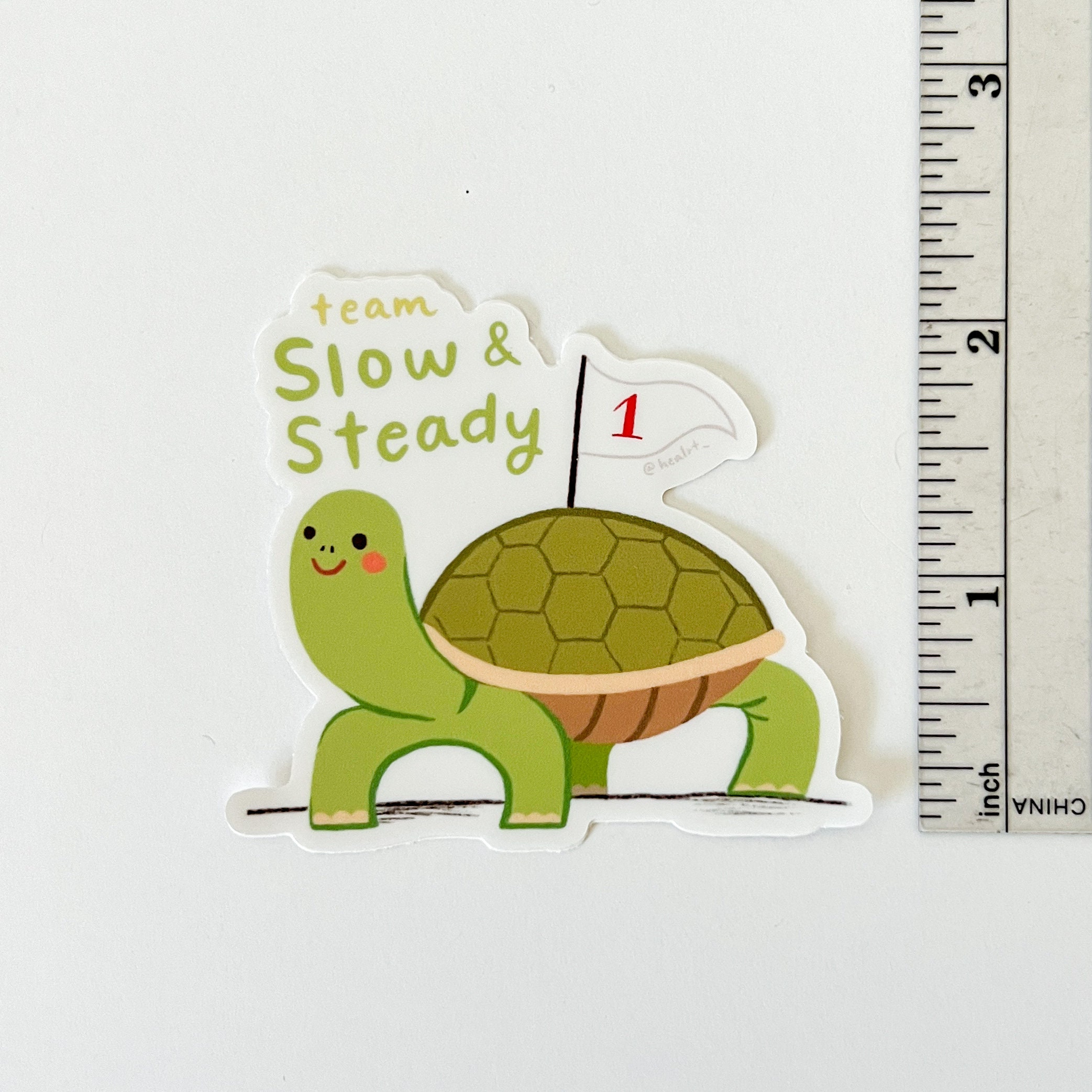 Team Slow & Steady Sticker - Etsy
