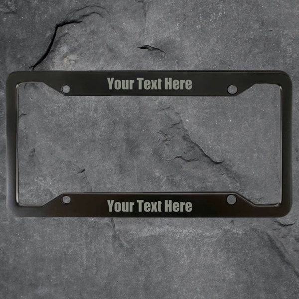 Laser Engraved License Plates - Etsy