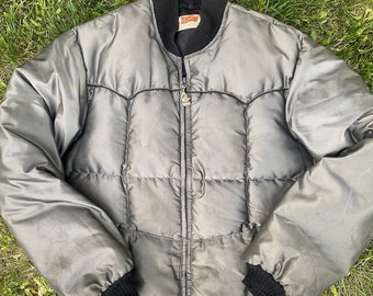 Western Down Jacket Comfy - Etsy