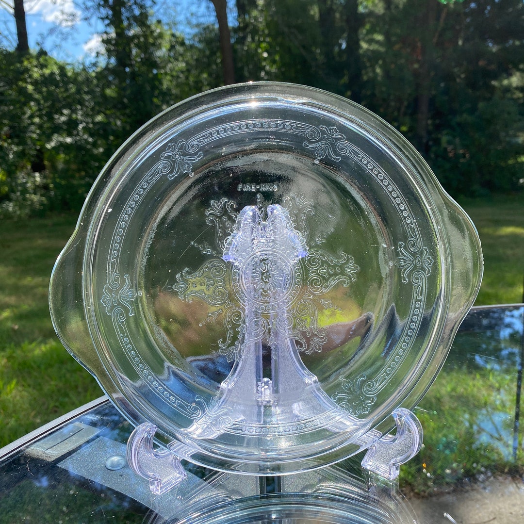 Fire King Sapphire Blue Philbe Vintage Pie Plate - Etsy