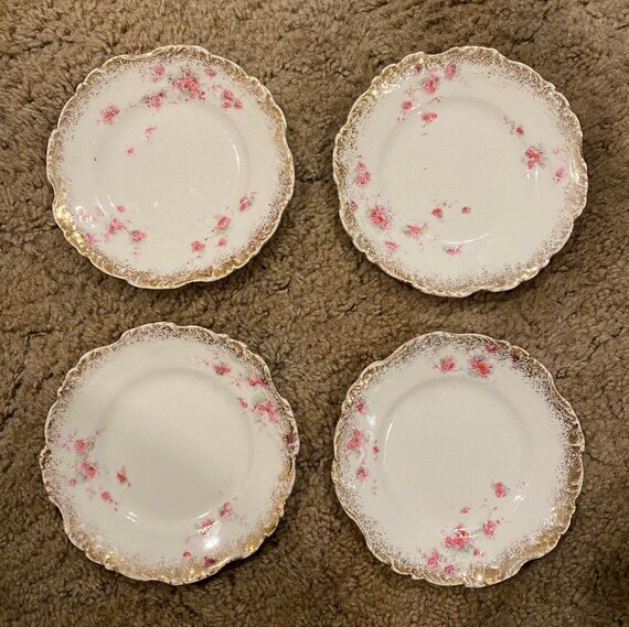 1900's the Goodwin Pottery Co. 4 Piece Saucer Set - Etsy
