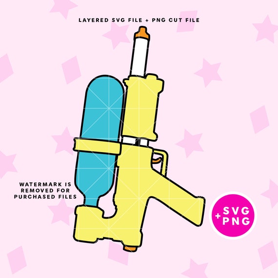 Super Soaker Water Gun 90s SVG Digital Download SVG PNG - Etsy