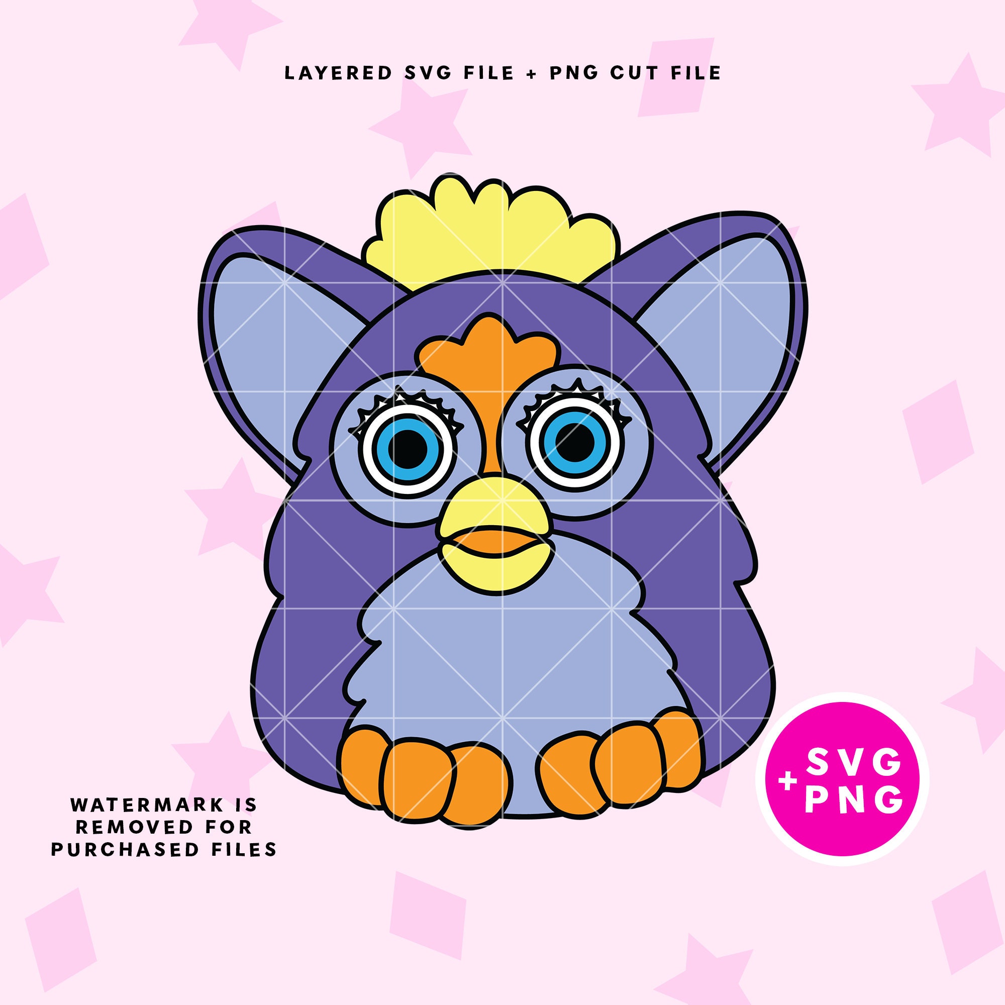 Furby Toy Retro 90s 00s SVG Digital Download SVG PNG - Etsy Canada
