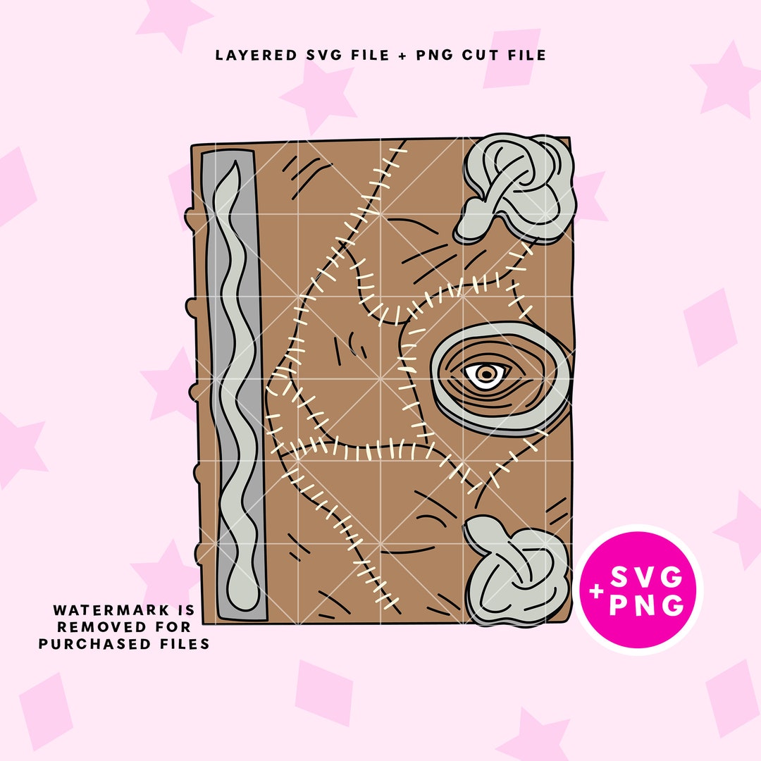 Book Hocus Pocus 90s SVG Digital Download SVG PNG Cricut - Etsy