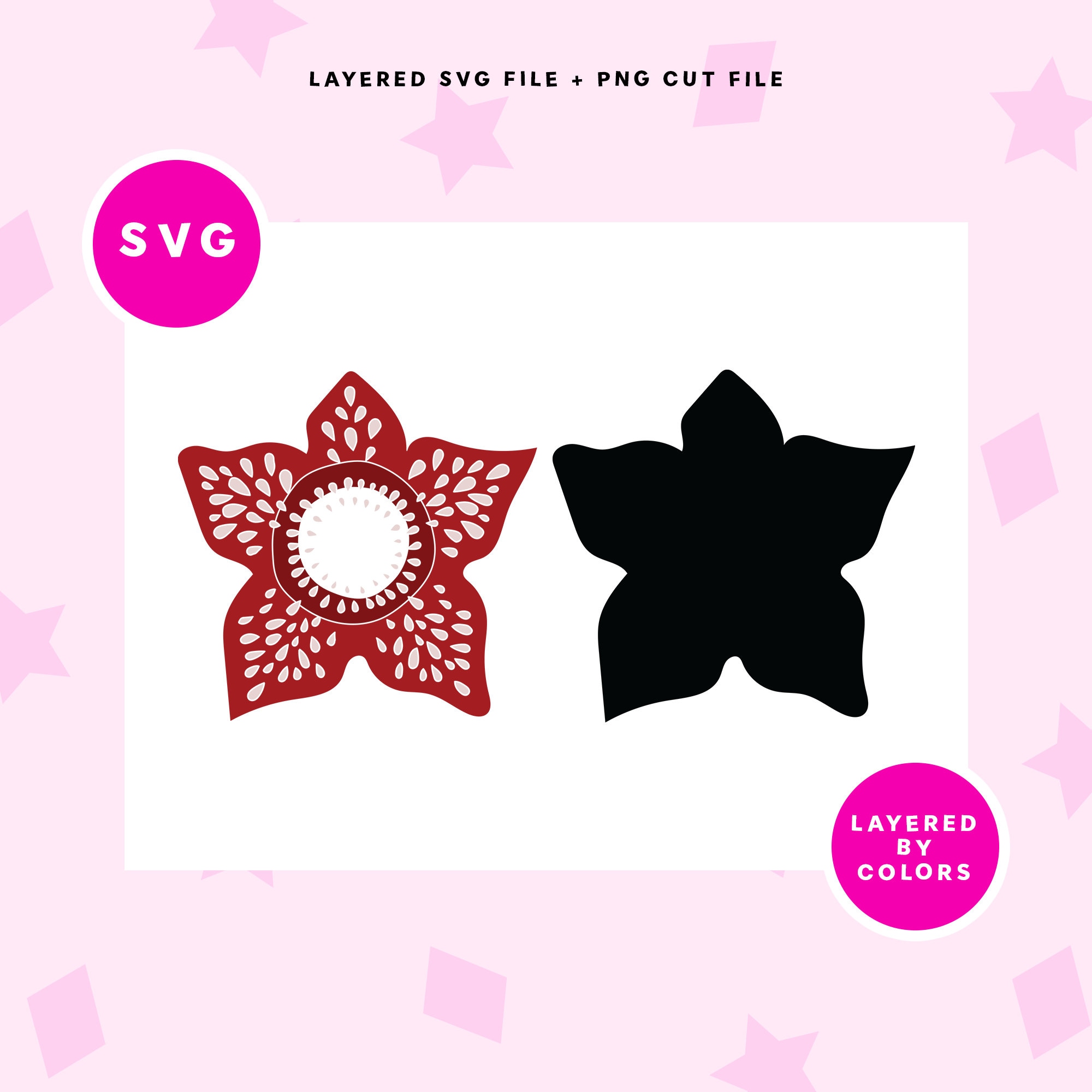 Demogorgon Stranger Things SVG Digital Download, SVG, PNG, Cricut ...