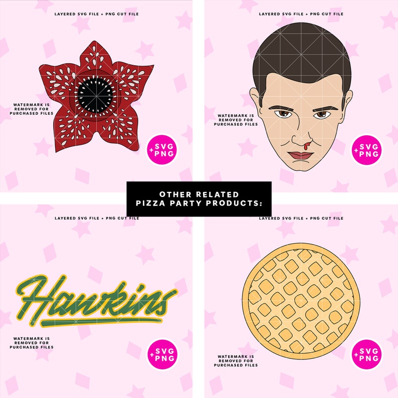 Demogorgon Stranger Things SVG Digital Download, SVG, PNG, Cricut ...