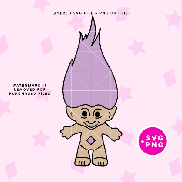 Troll Doll - Etsy