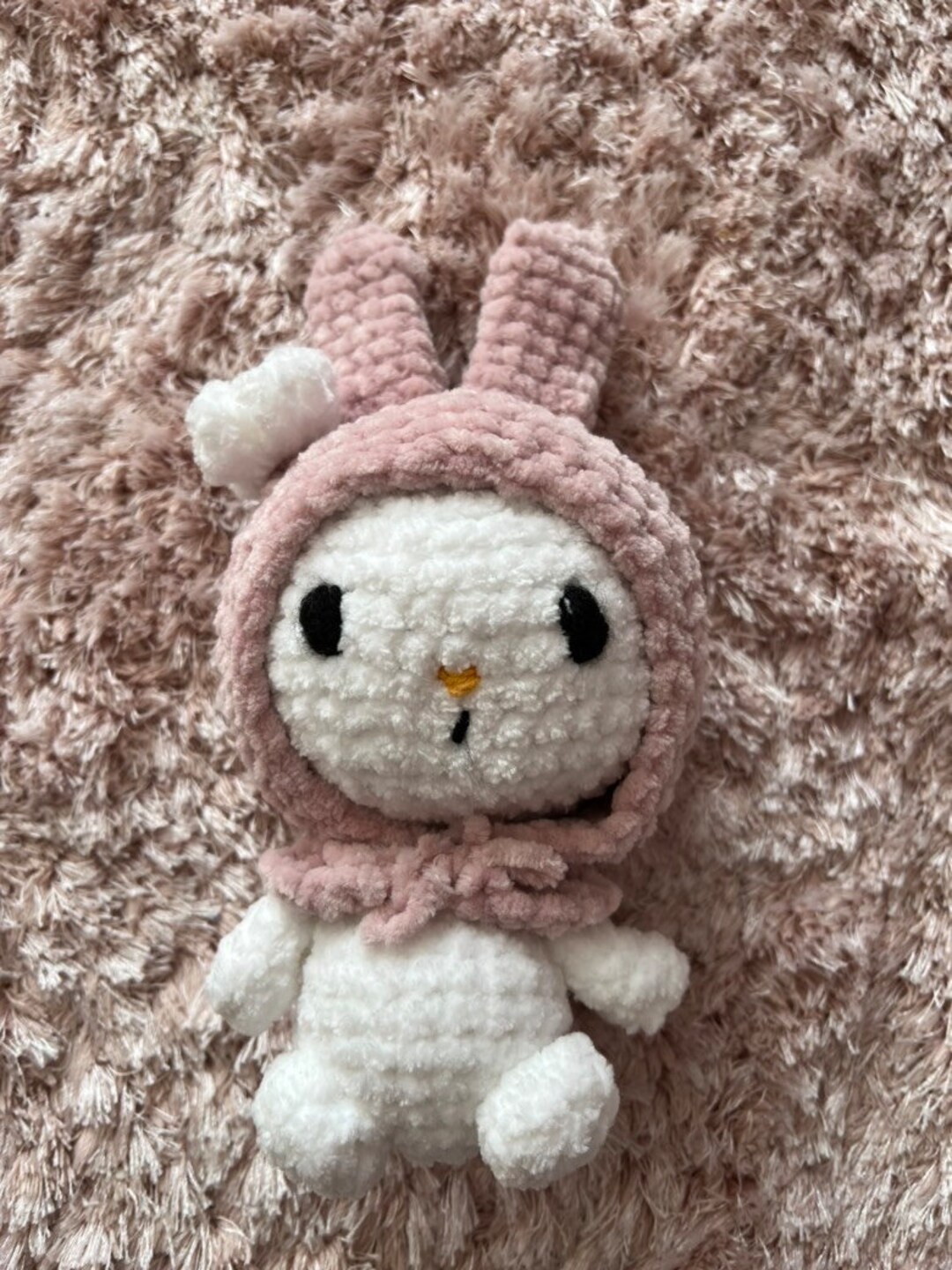 Crochet My Melody Inspired Plushie - Etsy