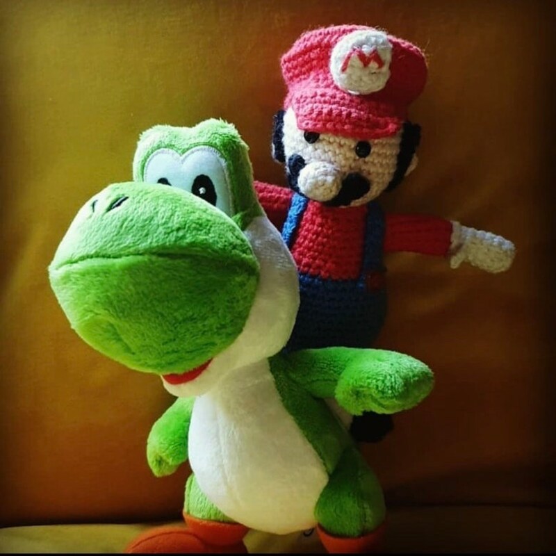 Super Mario Teddy - Etsy