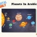 Planets in Arabic | Arabic for Kids | Arabic Science | Arabic ...