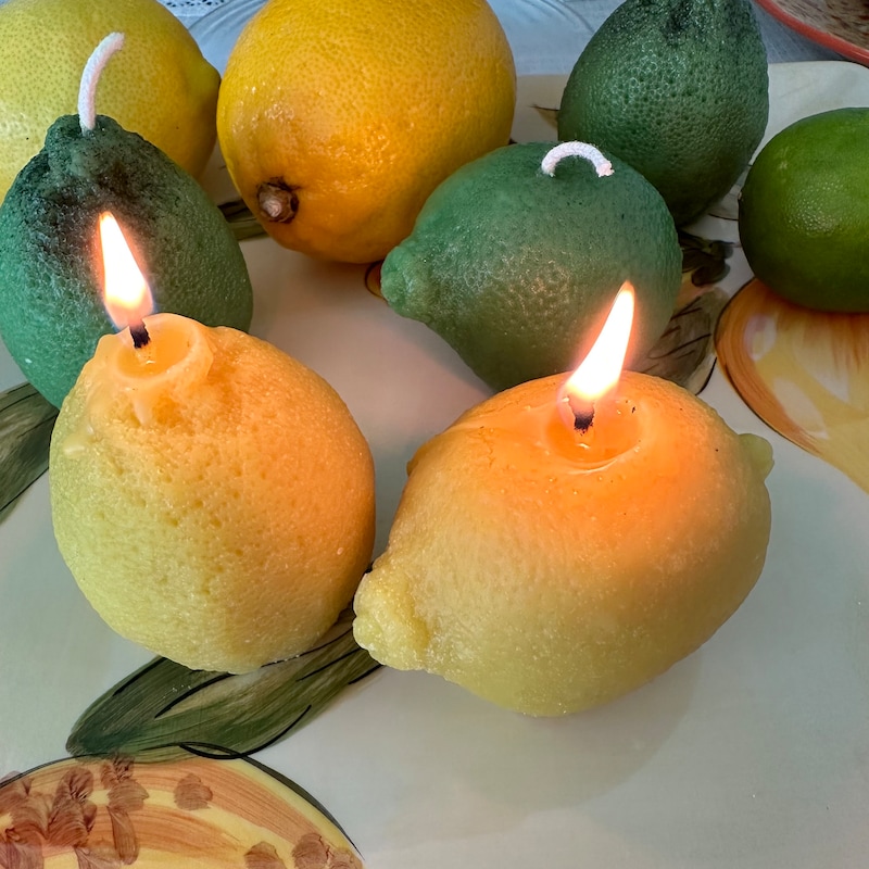 Lime Green Candles - Etsy