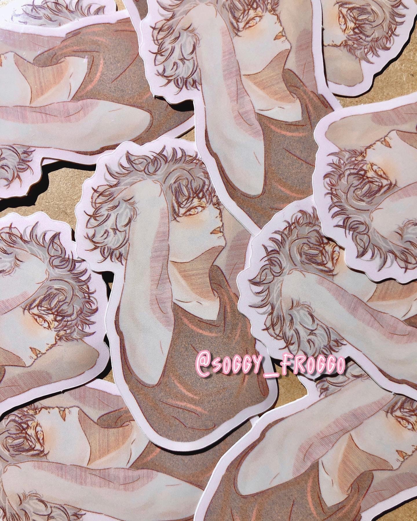 Anime Hunter Boy Vinyl Sticker - Etsy