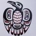 Haida Raven by Clarence Mills Haida Artist 6x9 Art Card - Etsy