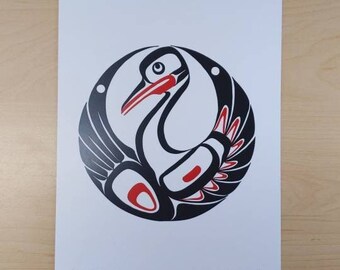 The Eagle and the Frog by Bill Reid Haida Artist - Etsy