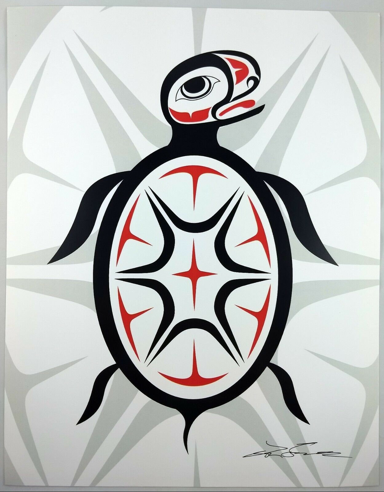 Haida Art Turtle