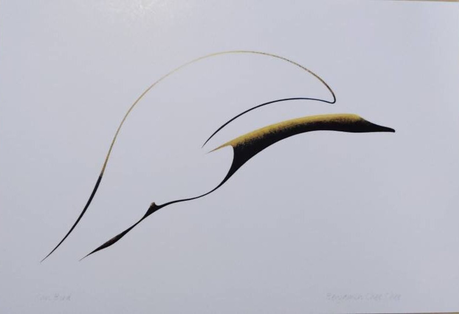 Sun Bird by Benjamin Chee Chee Ojibway Artist 6"x9" Art Card - Etsy