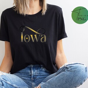 Iowa Script Png, Iowa State Png, Iowa Word Art Png, Iowa Clipart, Iowa ...