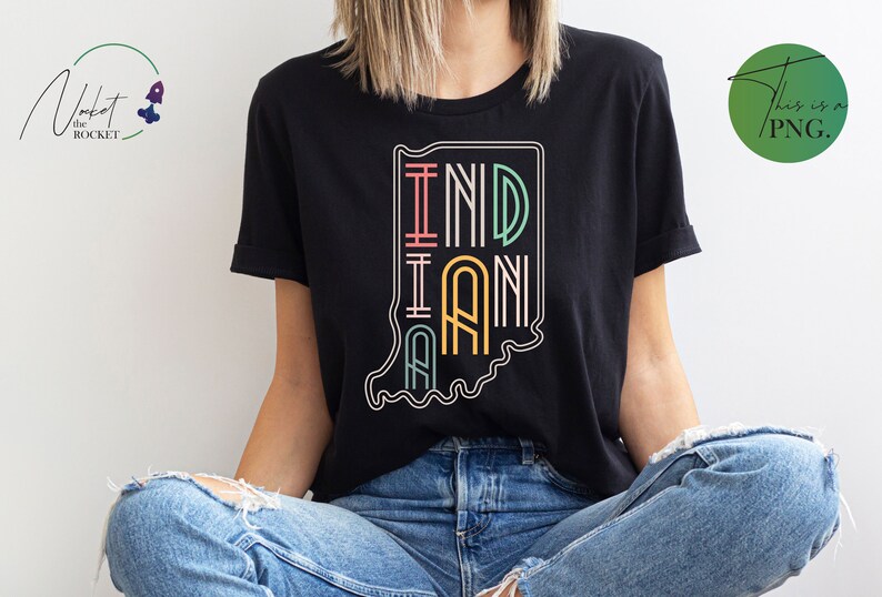 Indiana Map Png, Indiana State Png, Indiana Word Art Png, Indiana ...