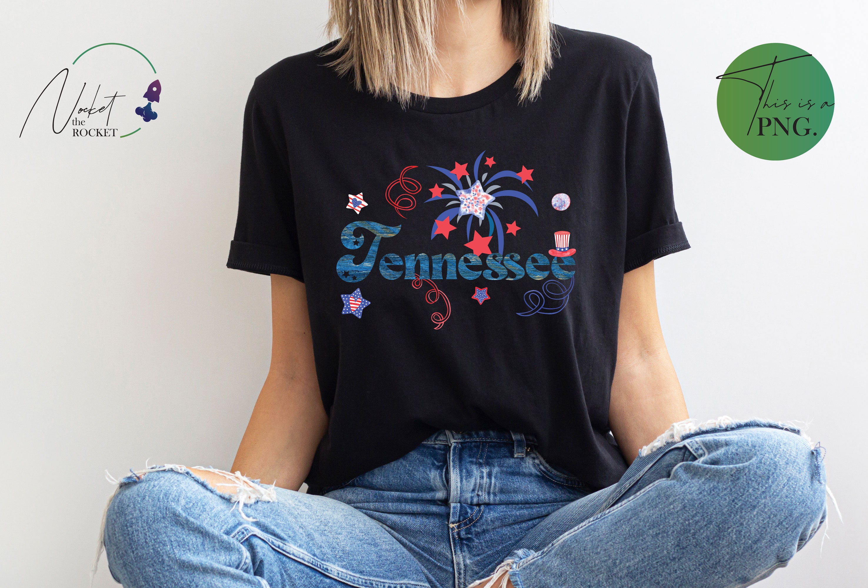 Tennessee Fourth of July Png, Tennessee State Png, Tennessee Word Art ...