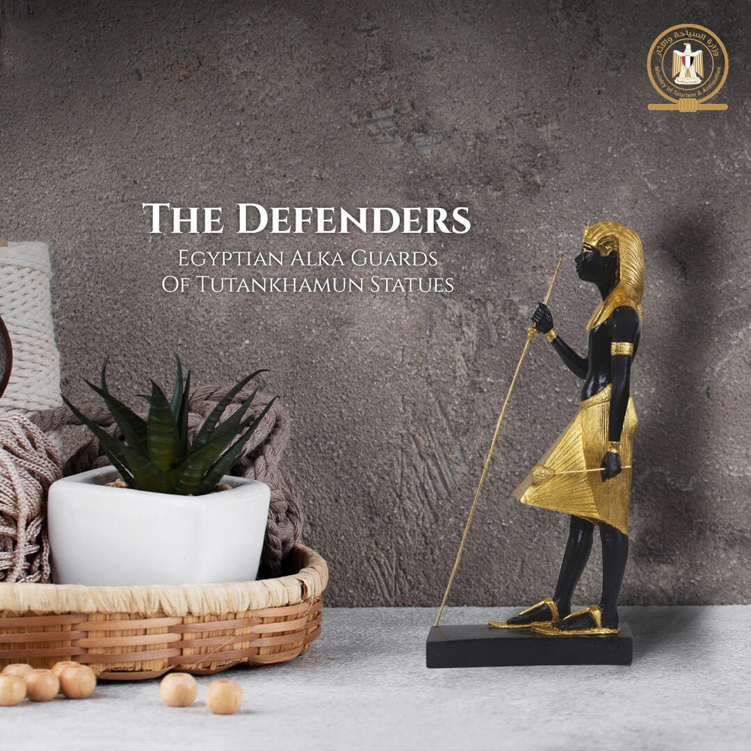 Egyptian Alka Guard of Tutankhamun Statues Museum Reproduction - Etsy