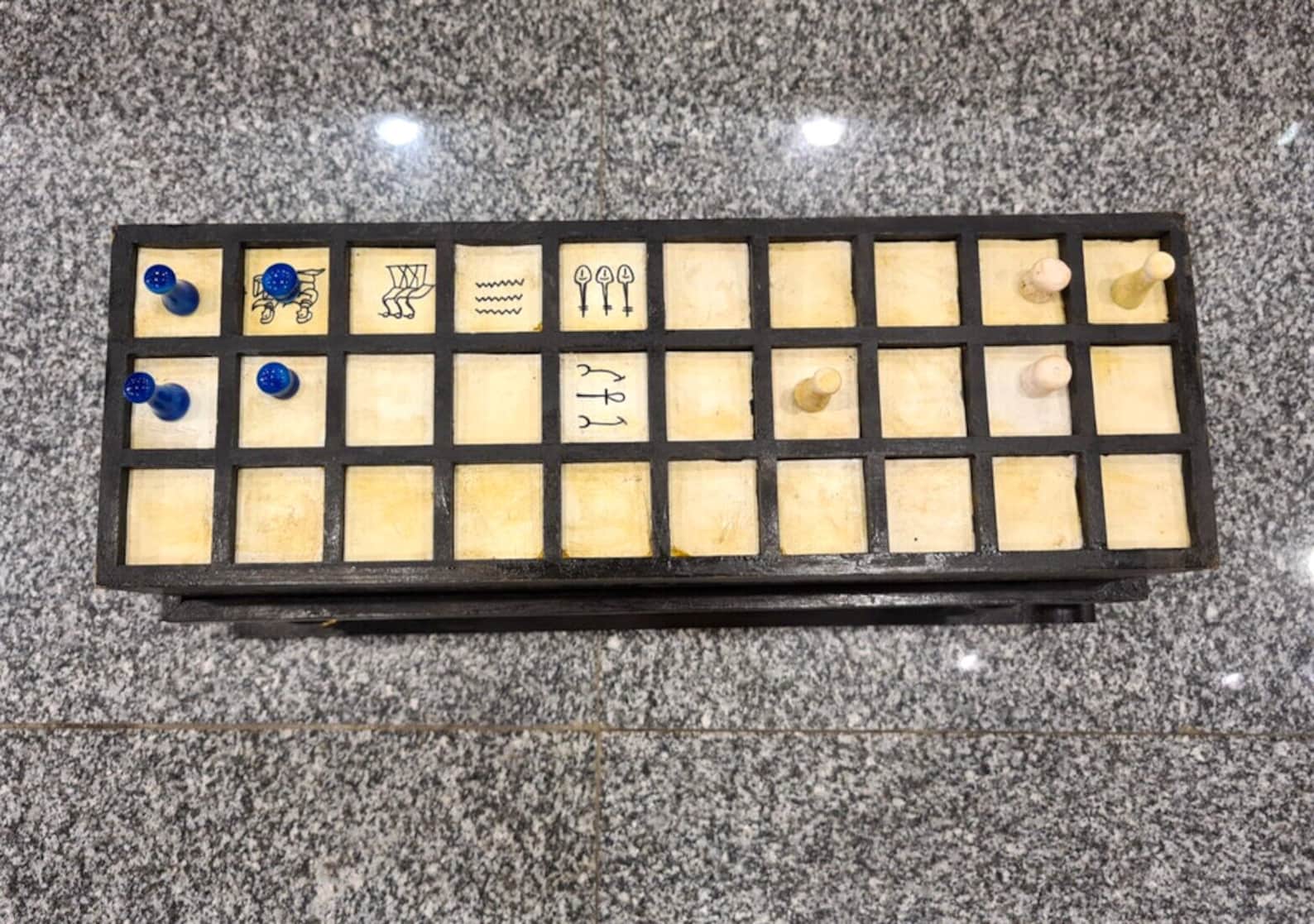 Limited Edition King Tutankhamun Senet Game Board museum - Etsy