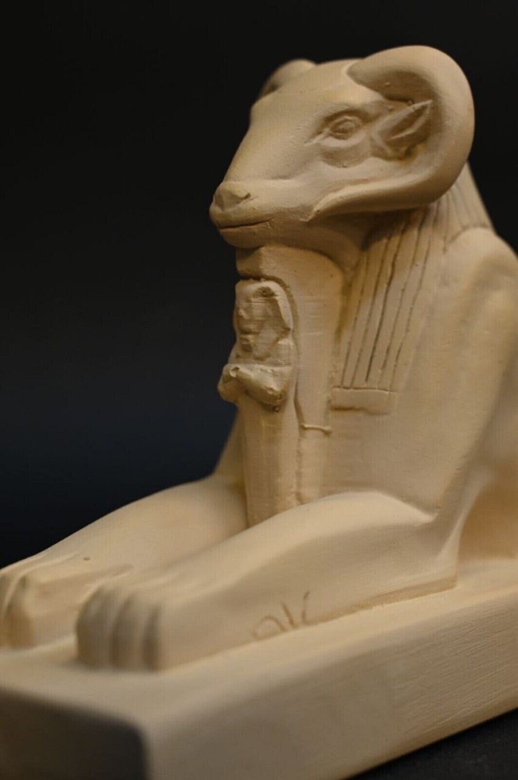 Egyptian Ram Headed Sphinx Statue Egyptian Antique Egyptian - Etsy